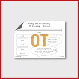 Y1 Art and Design A (Drawing) Oracy Tasks OT