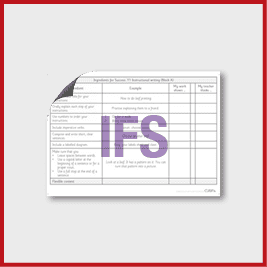 Y1 Writing A (Instructional Writing) Ingredients for Success IFS