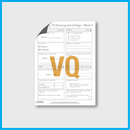 Y2 Art and Design F (Creative Response, Drawing and Collage) Vocabulary ...