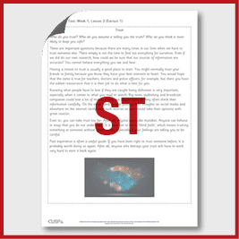 Y3 Reading (Leon and the Place Between 2) Supporting Text ST