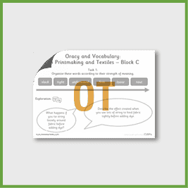 sm_Y4 Art and Design C (Printmaking and Textiles) Oracy Tasks OT