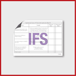 sm_Y5 Writing A (Poems which Explore Form) Ingredients for Success IFS